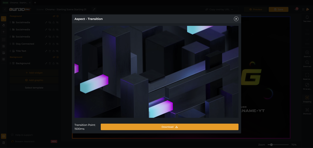 Transformiere deinen Content mit Stinger Transitions - Guide | OWN3D
