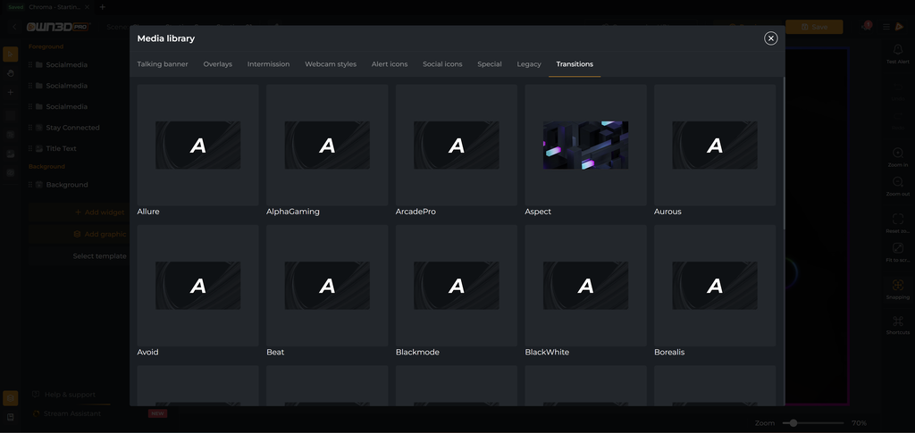 Transform your content with Stinger Transitions - Guide | OWN3D