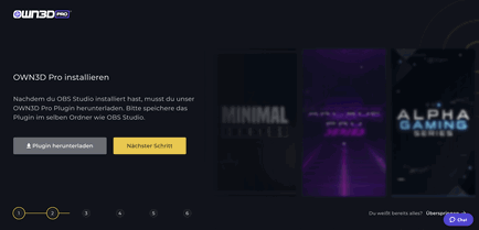 OWN3D Pro Onboarding & erste Schritte: der Beginn | OWN3D