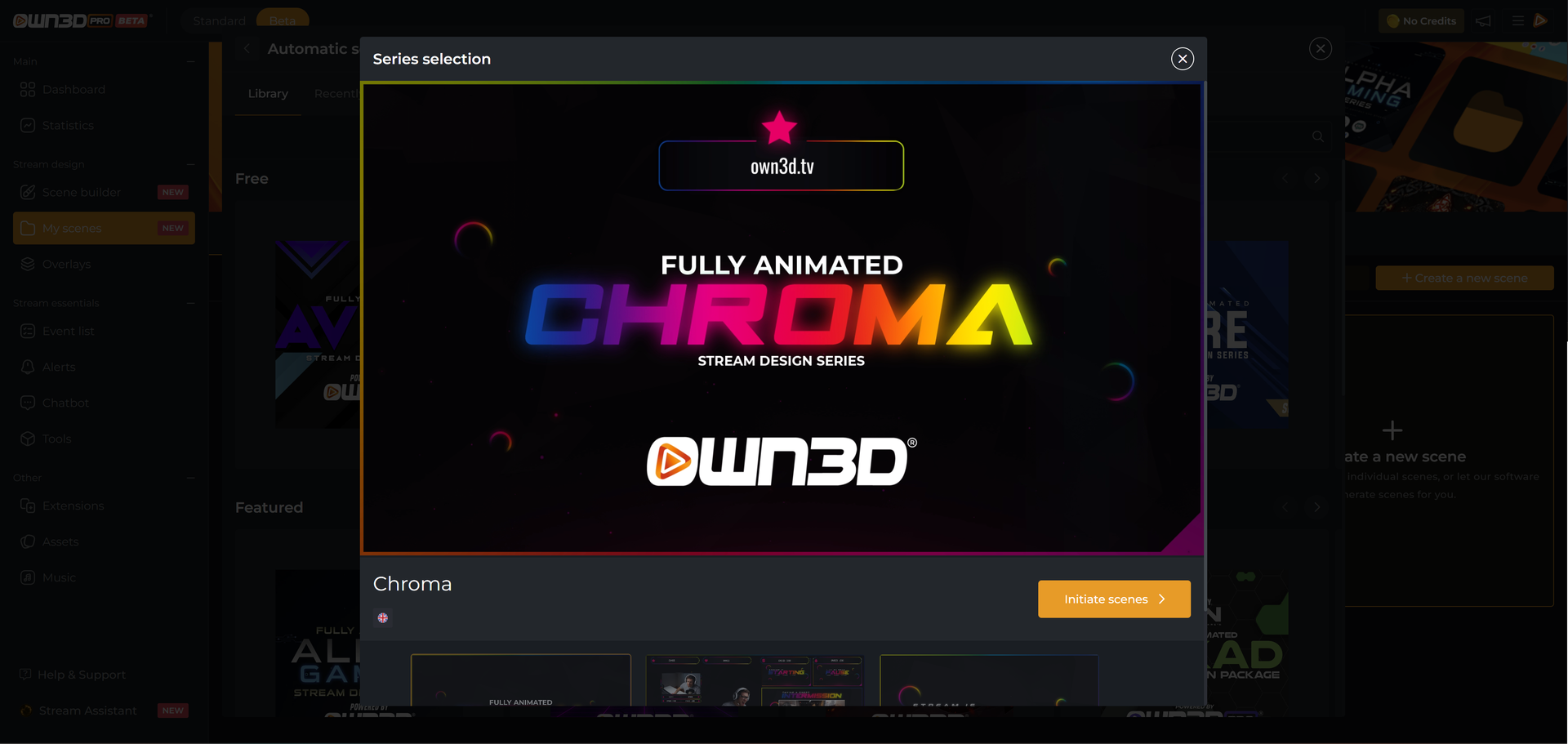 Scene Builder Guide: So funktioniert dein Overlay Maker | OWN3D