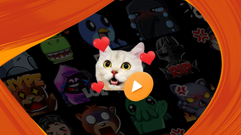 Emotes animados y estáticos para streamers de Kick.com - OWN3D