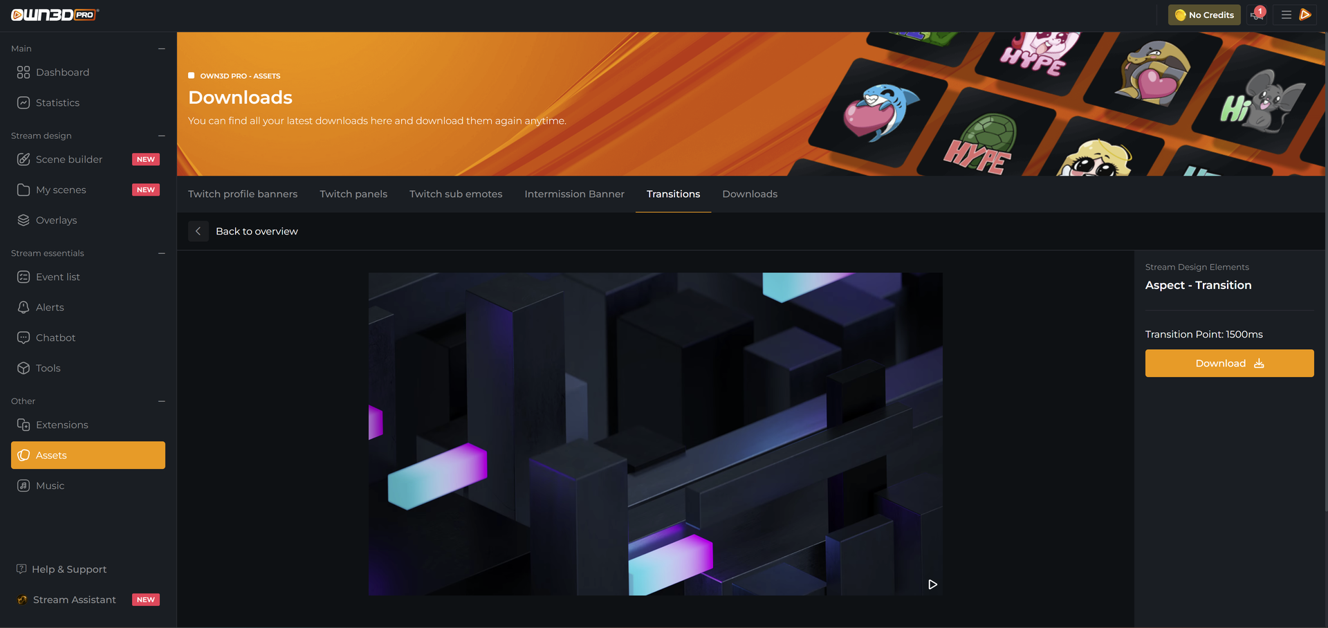 Transform your content with Stinger Transitions - Guide | OWN3D