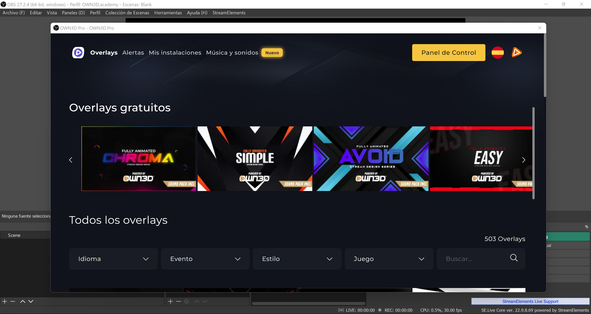 OWN3D Pro: ¡Iniciación y primeros pasos!
