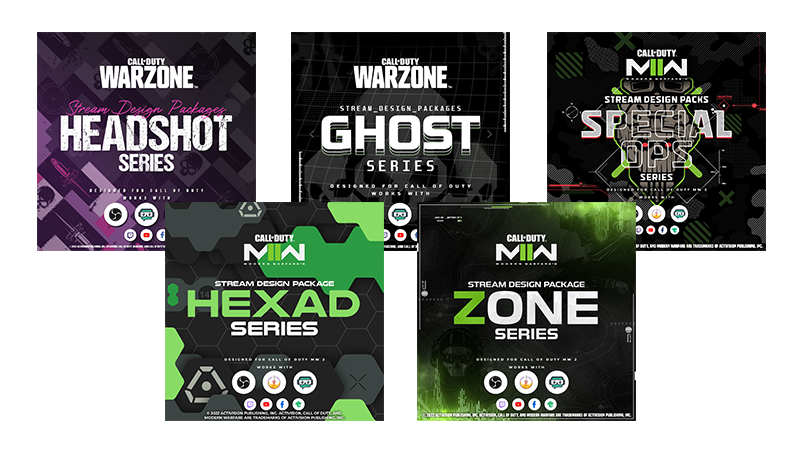 Top Overlays y Alertas para Call of Duty: MW3 Streamers | OWN3D