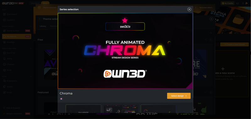 Scene Builder Guide: How your Overlay Maker works | OWN3D