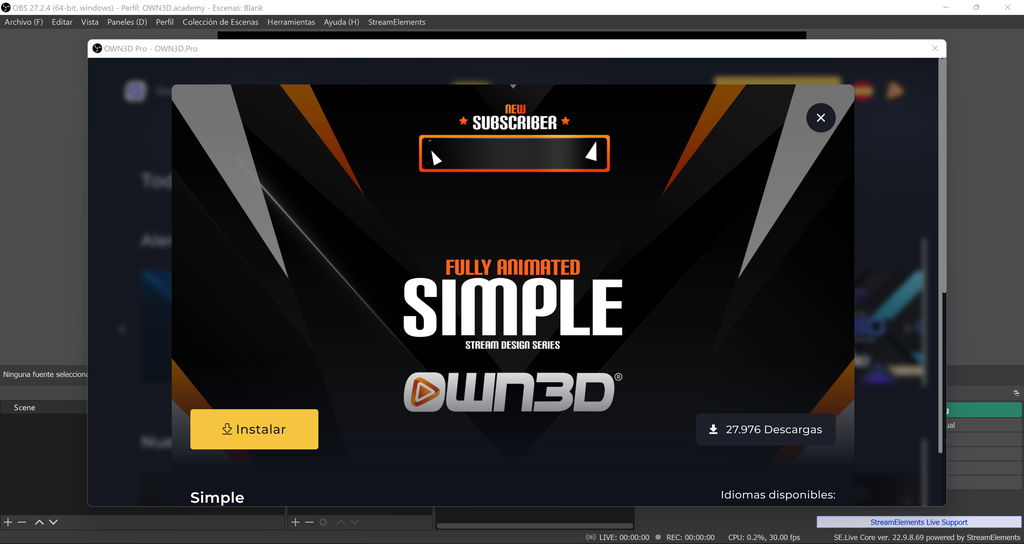 OWN3D Pro: ¡Iniciación y primeros pasos!