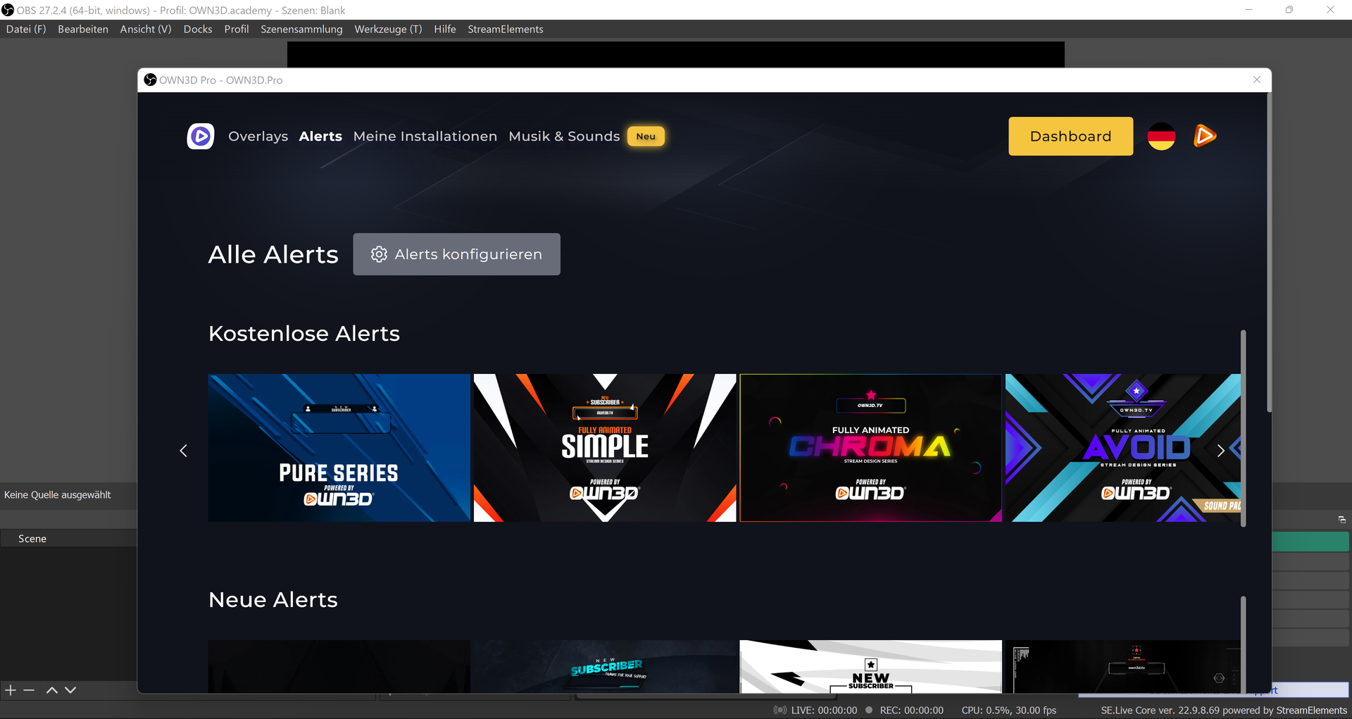 OWN3D Pro Onboarding & erste Schritte: der Beginn | OWN3D