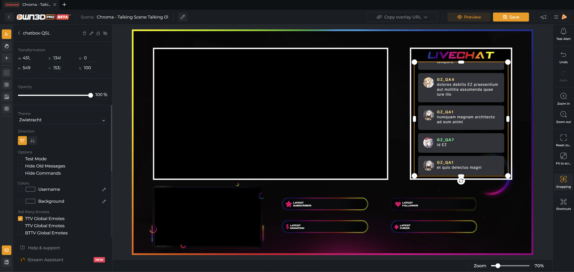 Stream Widgets: Dein Schlüssel zu einem mitreißenden Stream | OWN3D