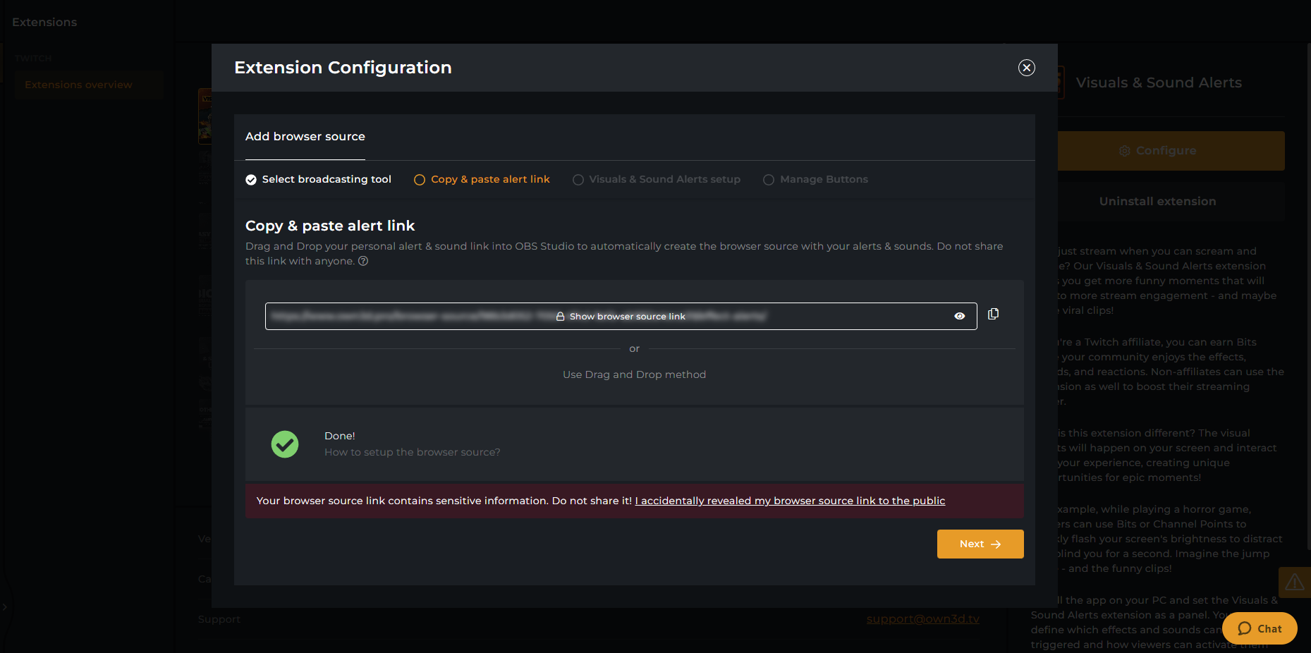 Visuals & Sound Alerts Extension: A complete Guide