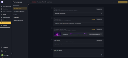 Barra de metas de Twitch no OWN3D Pro!