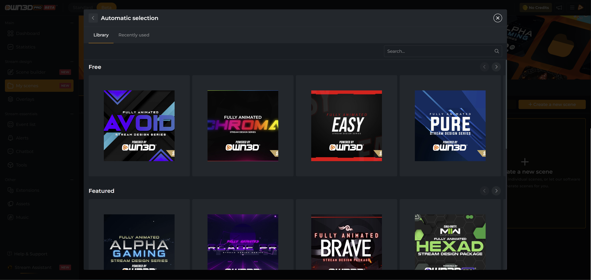 Scene Builder Guide: So funktioniert dein Overlay Maker | OWN3D