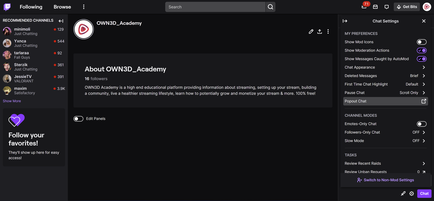 Twitch Chat Popout: A Handy Viewing Option | OWN3D