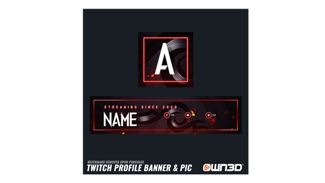 Gaming Twitch Banners & Twitch Profile Banners - OWN3D