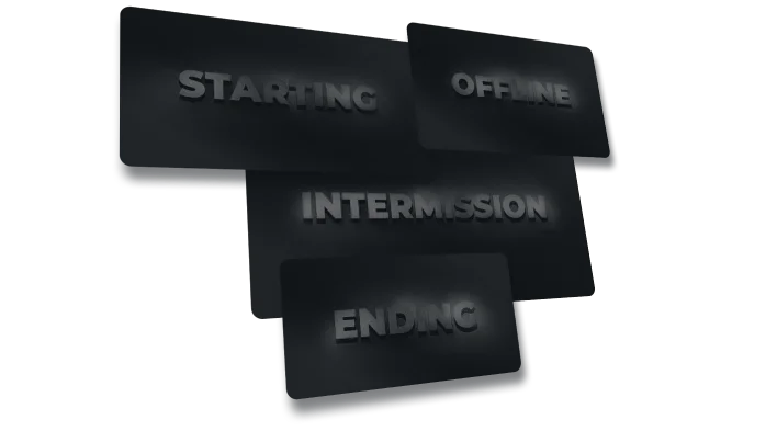 ¡Overlays premium de Just Chatting para Twitch, YouTube y más!