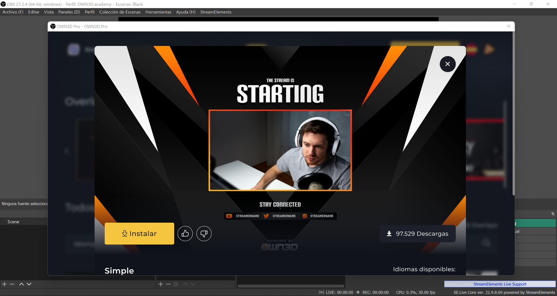 OWN3D Pro: ¡Iniciación y primeros pasos!