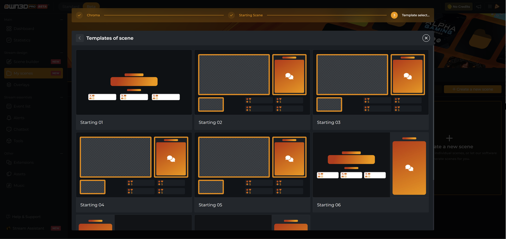 Scene Builder Guide: How your Overlay Maker works | OWN3D