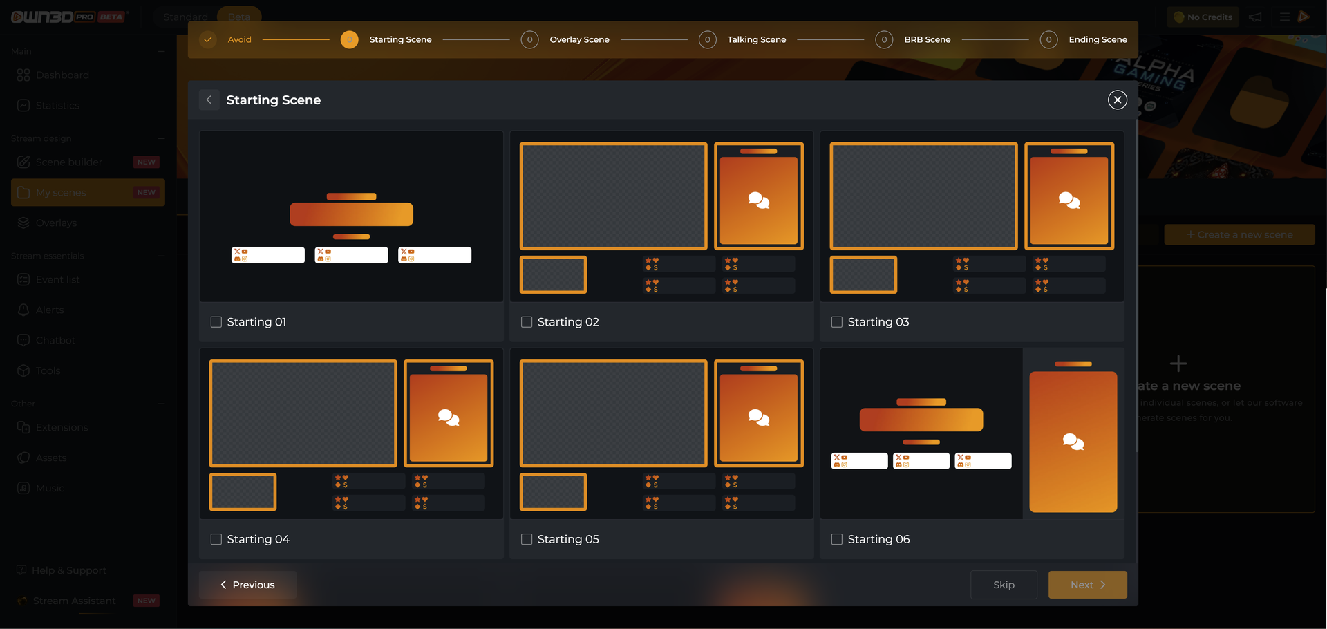 Scene Builder Guide: How your Overlay Maker works | OWN3D