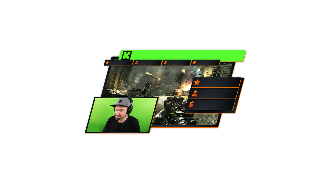 Overlays y diseños de stream para Kick.com - OWN3D