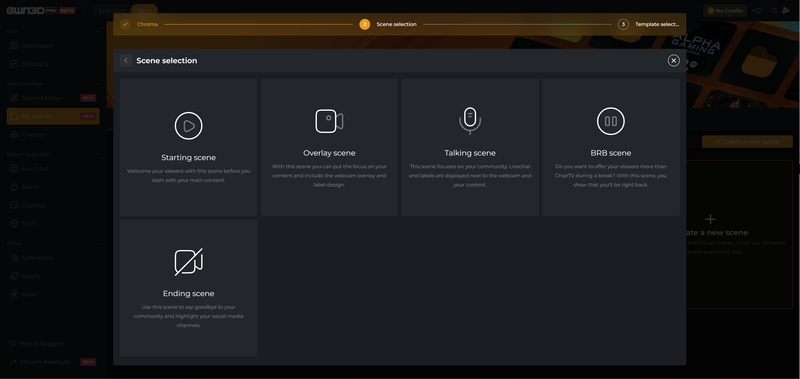 Scene Builder Guide: How your Overlay Maker works | OWN3D