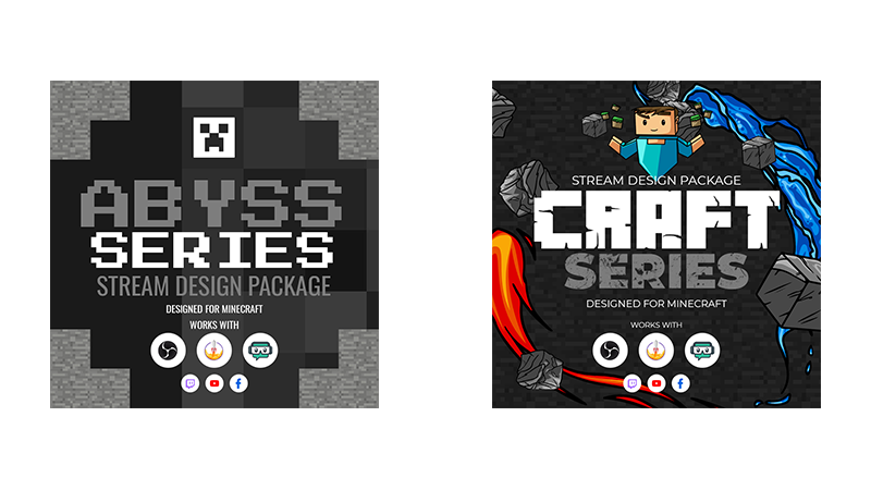 Best Minecraft Stream Overlays & Alerts | OWN3D