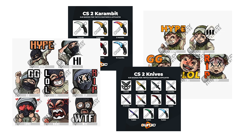 Die besten CS2 Stream Overlays & Alerts | OWN3D