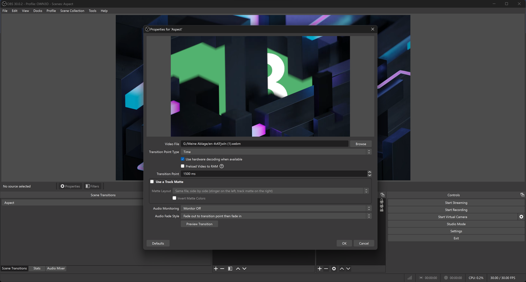 Transform your content with Stinger Transitions - Guide | OWN3D