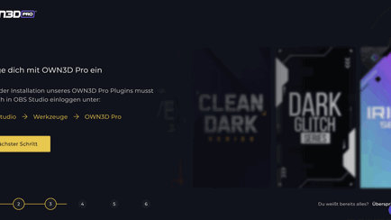 OWN3D Pro Onboarding & erste Schritte: der Beginn | OWN3D